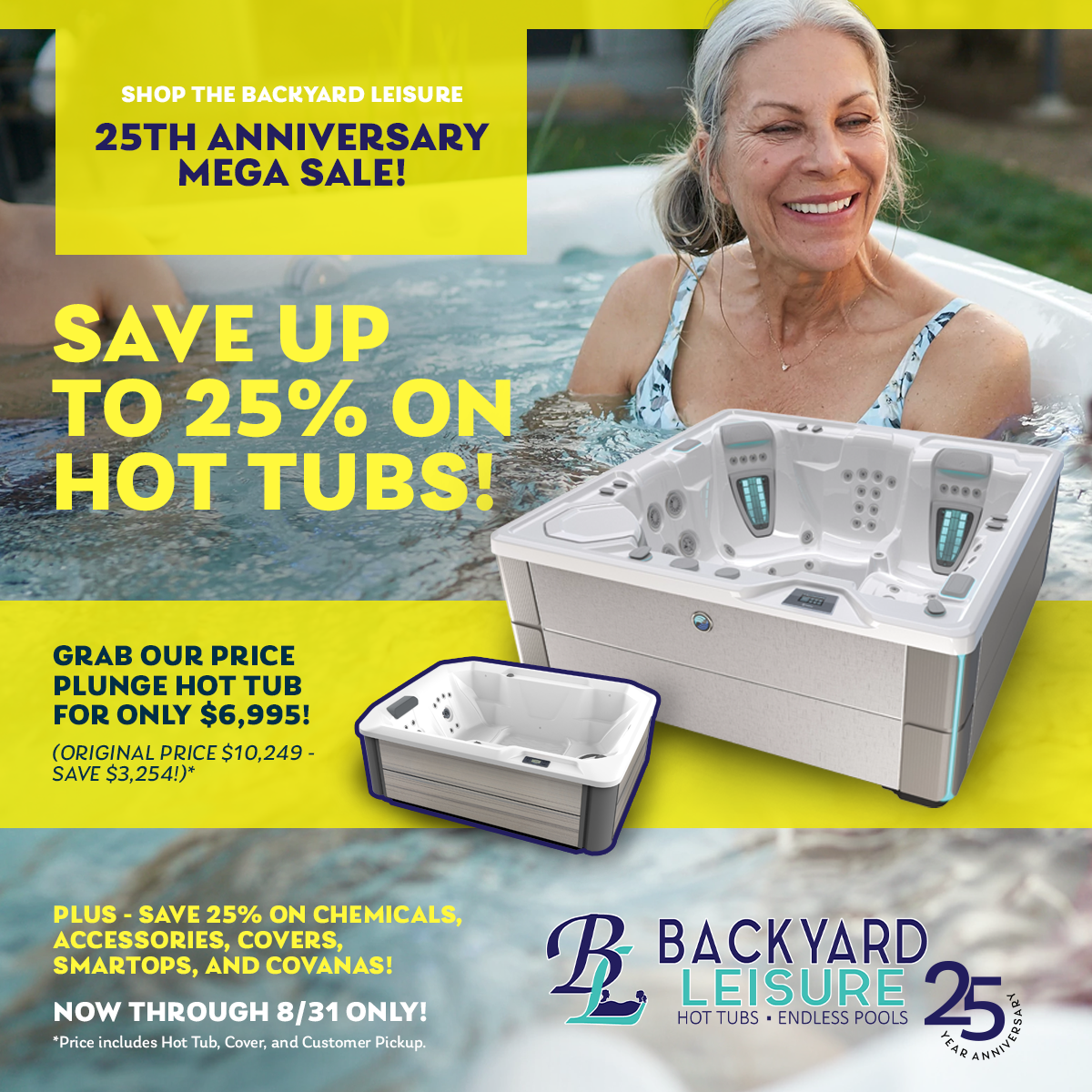 Hot Tub Promotion - Backyard Leisure